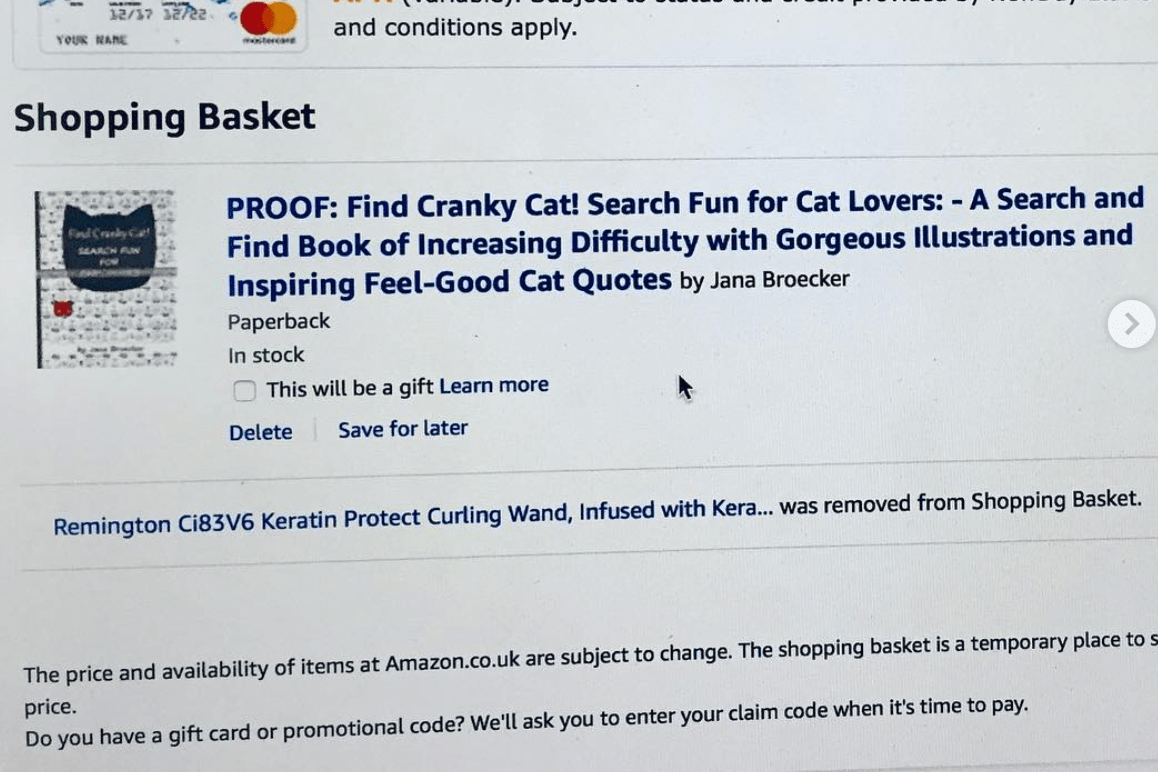 My First Proof Copy – Picture Books With A Twist